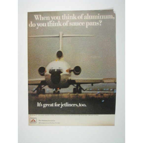 The Aluminum Association | Art | Vintage 967 Aluminum Association Print ...